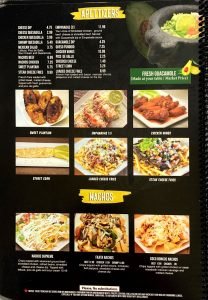 Menu - Coco Bongo Raleigh